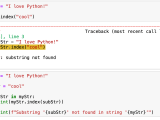 Fix Valueerror Substring Not Found In Python Code2care